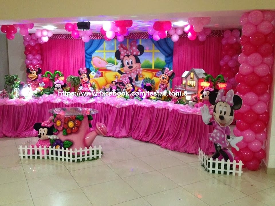 Decoração e Casa Festas - Z2 Lounge Eventos - SJ de Meriti - RJ: Minnie ...